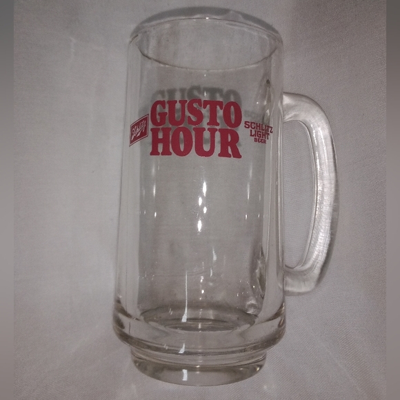 Schlitz | Dining | Schlitz And Schlitz Light Beer Mug Gusto Hour Glass ...